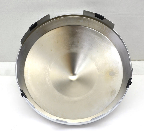 Front Hub Caps Universal Fit Aluminum Wheel Pointed 1" Lip Chrome GG#1 ...